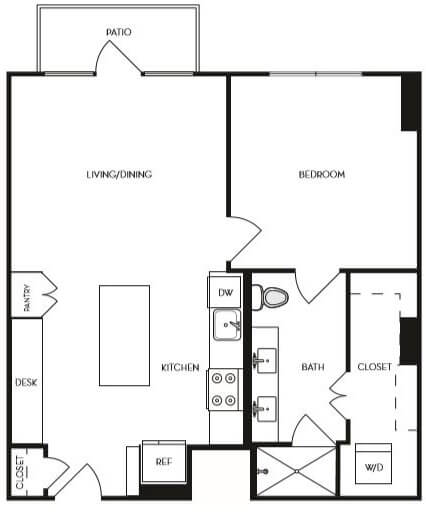 Downtown Phoenix Apartments for Rent | The Ryan | Floor Plans