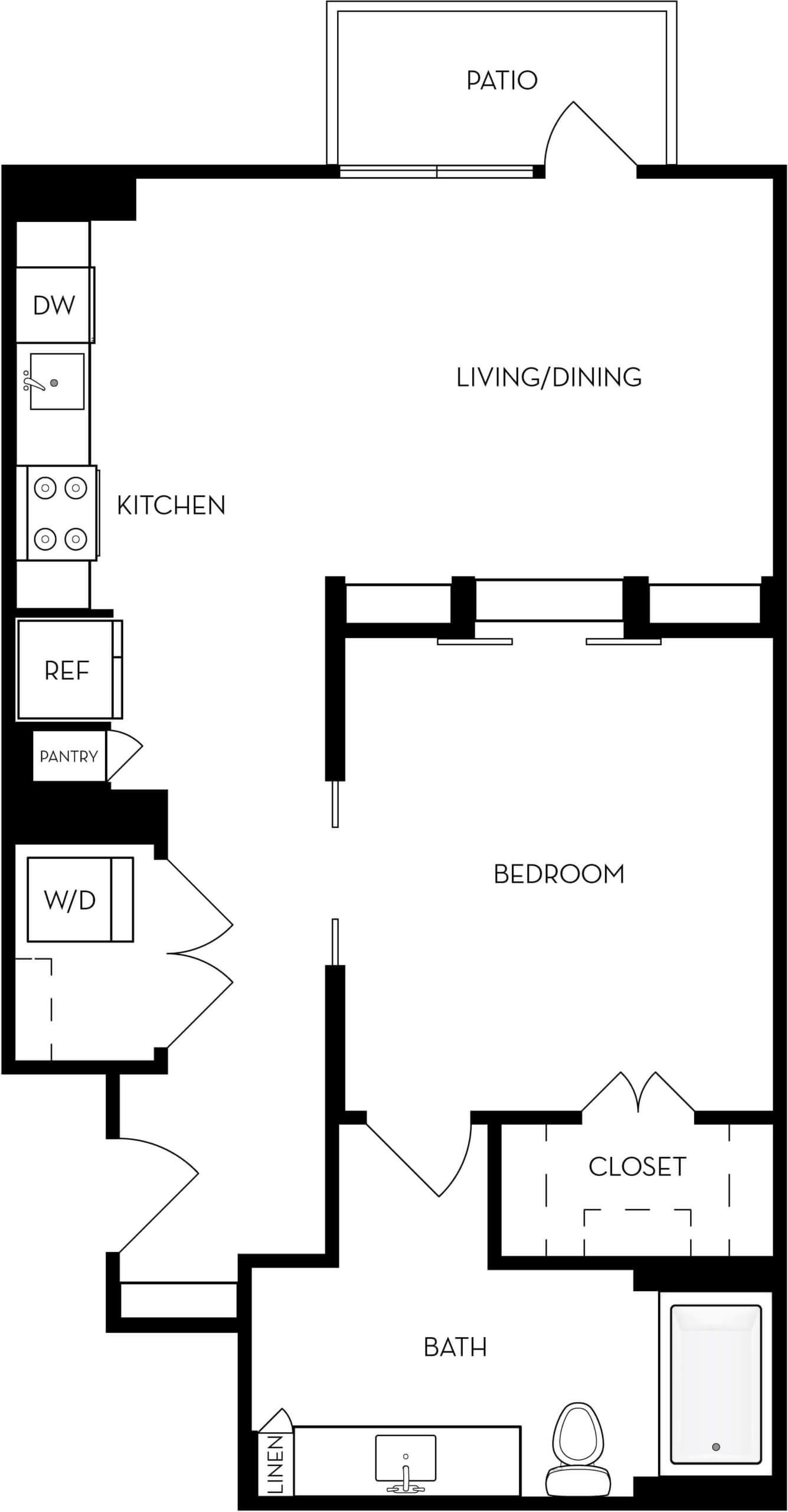 Downtown Phoenix Apartments for Rent | The Ryan | Floor Plans